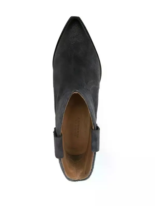 Isabel Marant Étoile Dewina Suede Cowboy Boots - Grey