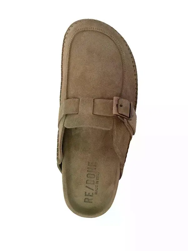 RE/DONE 70s Moc Slides - Grey