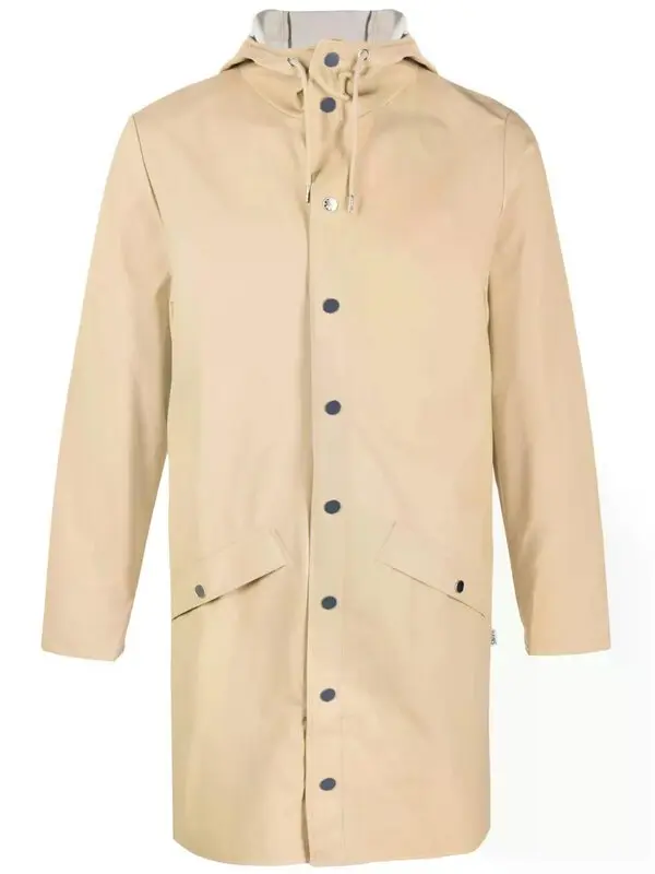 Rains Long-sleeve Raincoat - Neutrals