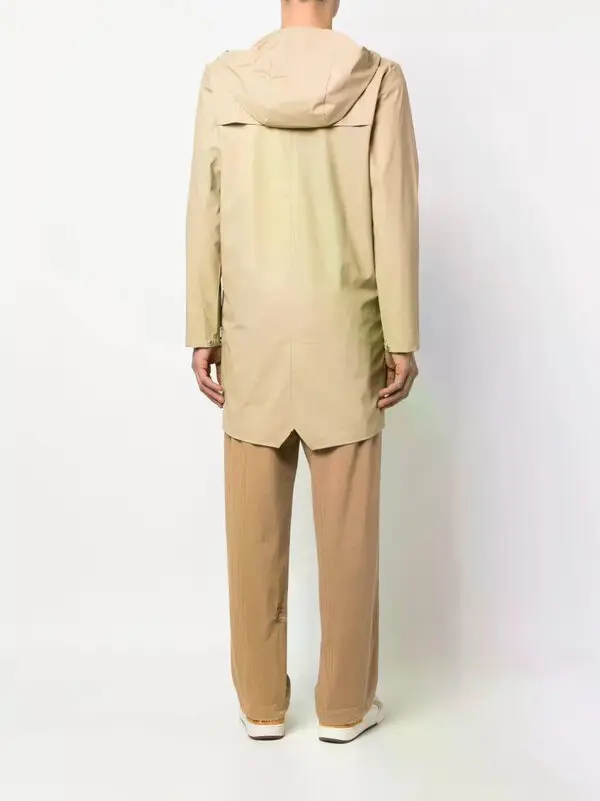 Rains Long-sleeve Raincoat - Neutrals