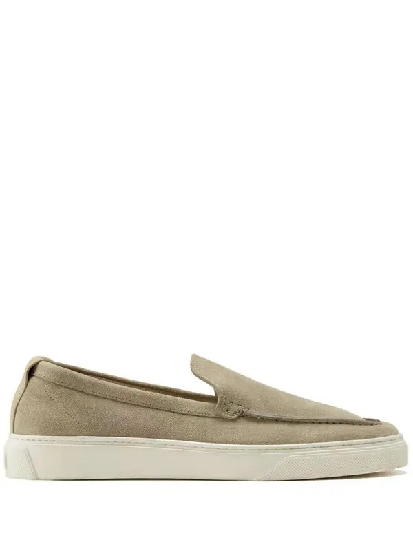 Woolrich Almond-toe Suede Loafers