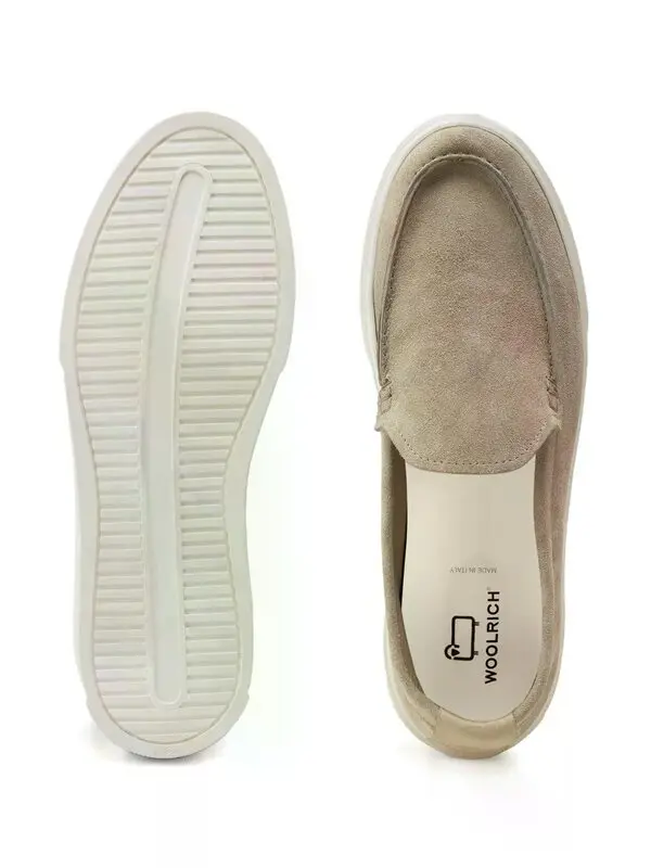 Woolrich Almond-toe Suede Loafers