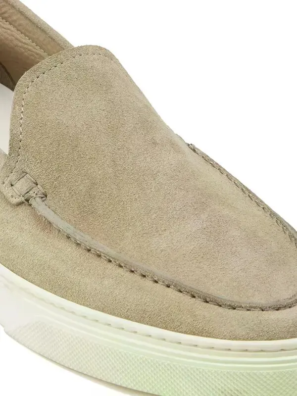 Woolrich Almond-toe Suede Loafers