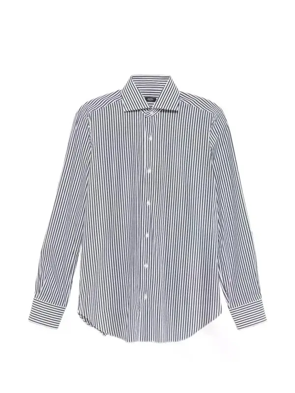 BARBA NAPOLI Striped Shirt