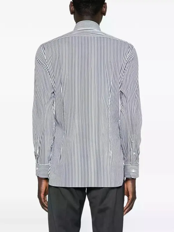 BARBA NAPOLI Striped Shirt