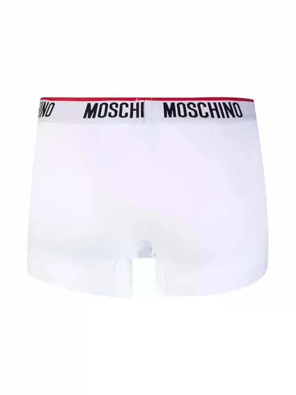 Moschino Logo-waistband Boxers