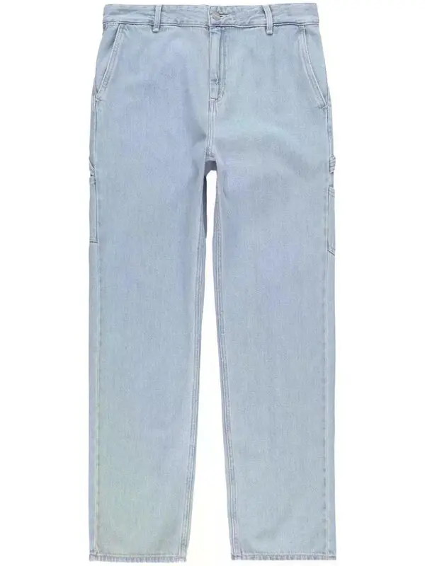 Carhartt Work In Progress Mid-rise Straight-leg Jeans - Blue