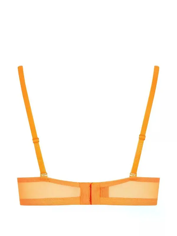 MAISON CLOSE Corps À Corps Neon Balconette Bra - Orange