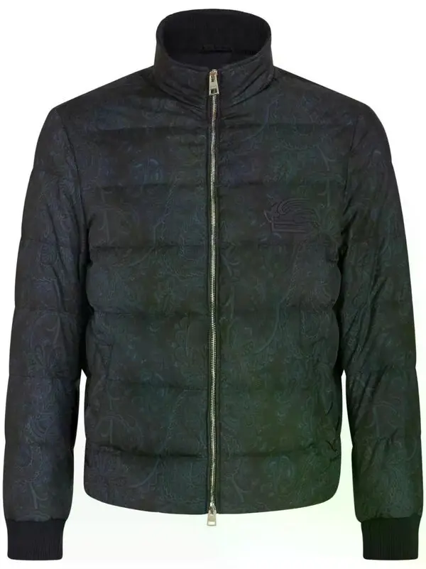 Etro Paisley-print Padded Jacket