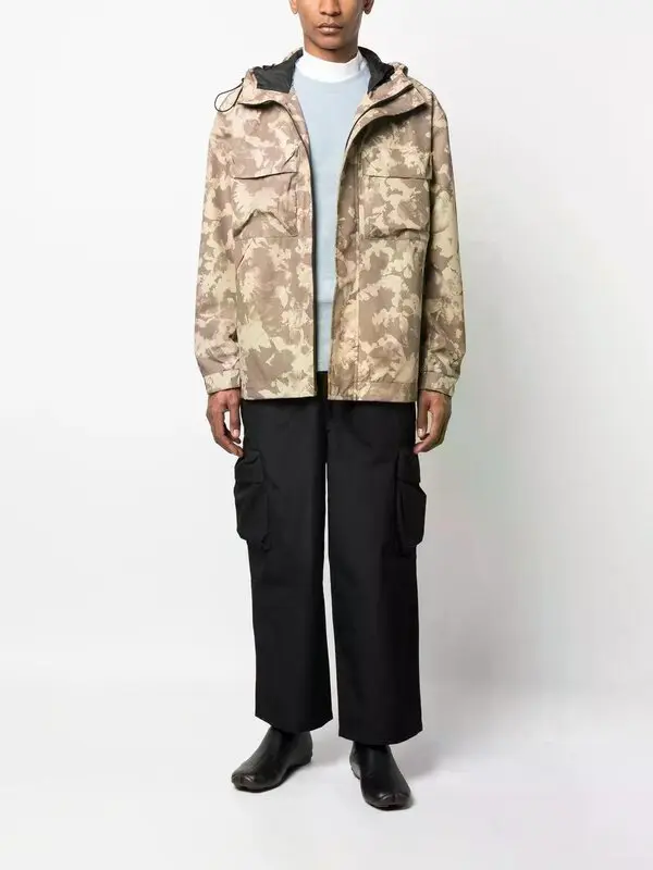 Calvin Klein Technical Windbreaker Jacket - Neutrals