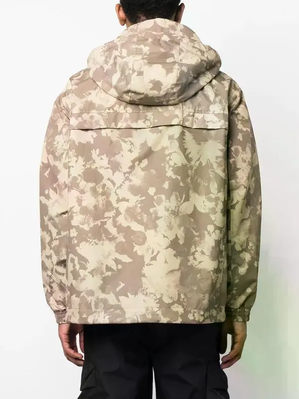 Calvin Klein Technical Windbreaker Jacket - Neutrals