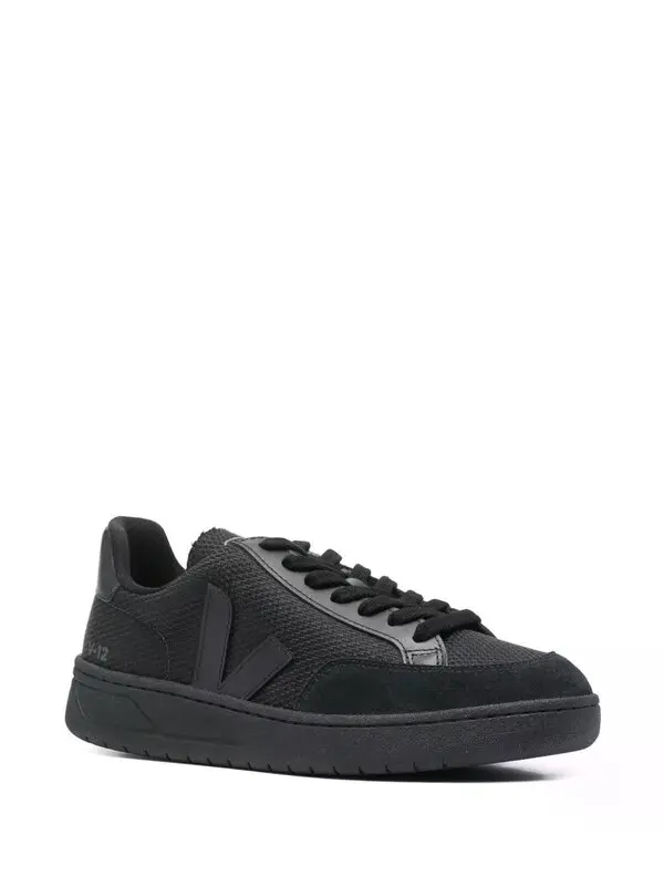 VEJA V-12 B-mesh Sneakers - Black