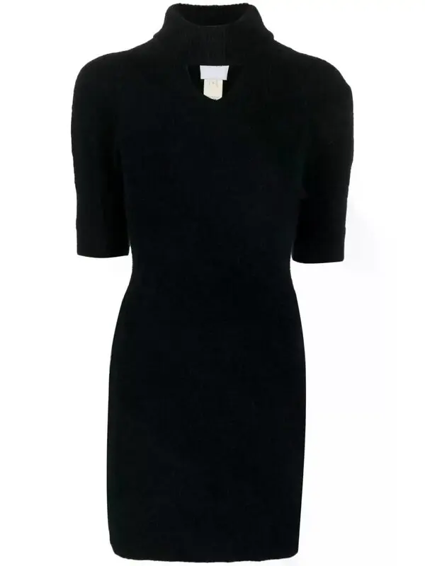 PATOU Alpaca-blend Minidress