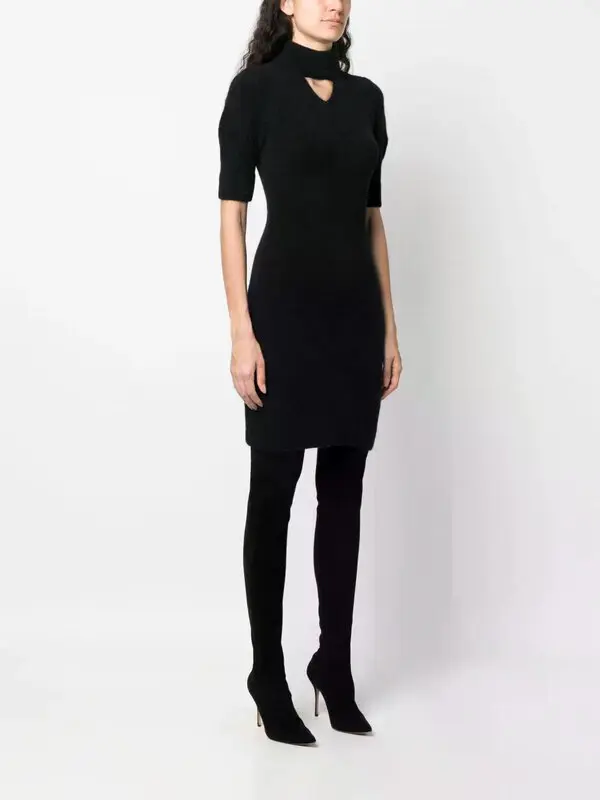 PATOU Alpaca-blend Minidress