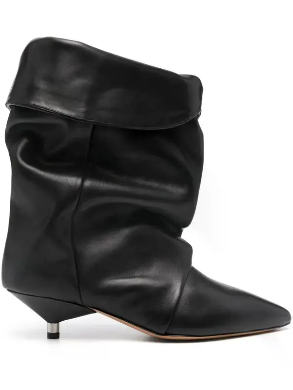 Isabel Marant Étoile Edrik 45mm Folded Ankle Boots