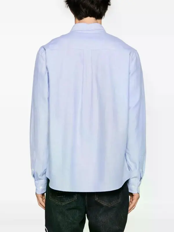 MARANT Jasolo Logo-embroidered Cotton Shirt