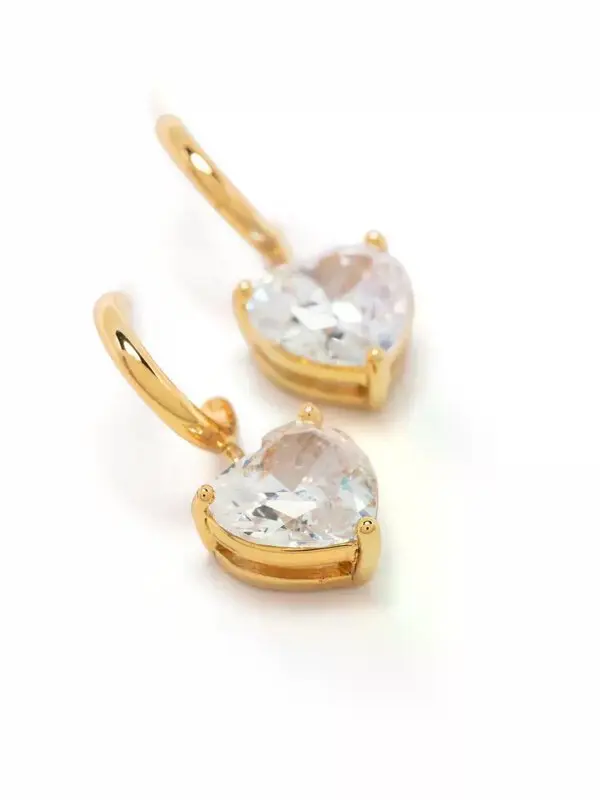 Kate Spade New York Love Heart Huggie Earrings