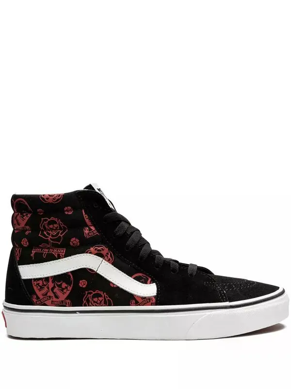 VANS Sk8-hi "love You To Death" Sneakers - Black