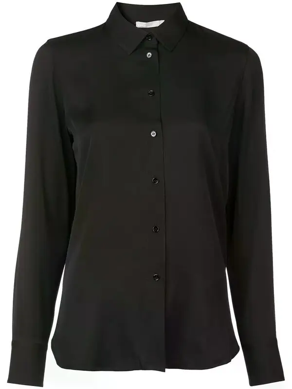 Vince Classic Silk Shirt