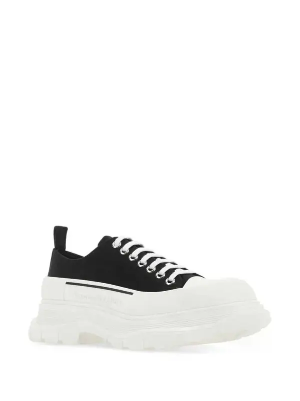 Alexander McQueen Tread Slick Low-top Sneakers - Black