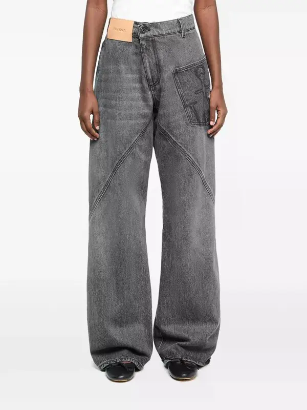 JW Anderson Twisted Workwear Jeans - Grey