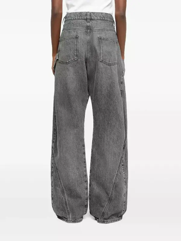 JW Anderson Twisted Workwear Jeans - Grey