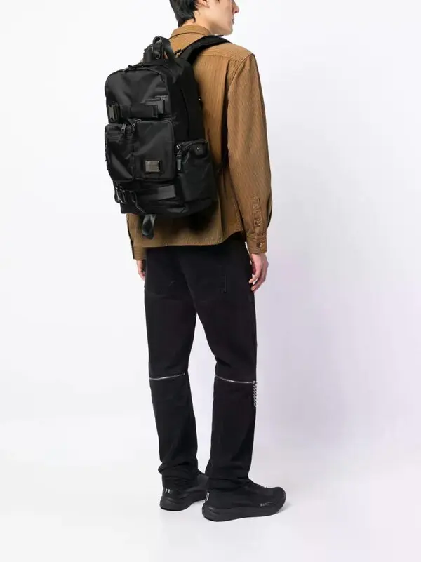 MAKAVELIC Multiple Zip-fastening Pockets Backpack