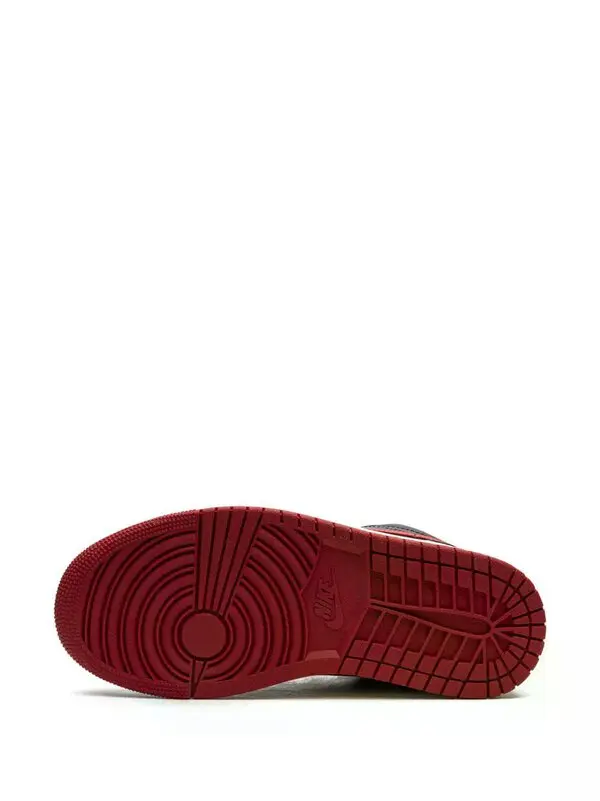 JORDAN Air 1 Low Bred Sail Sneakers - Black