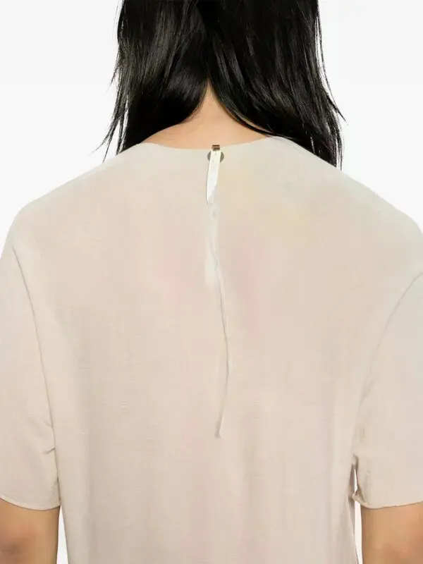 LABEL UNDER CONSTRUCTION Raw Edge T-shirt