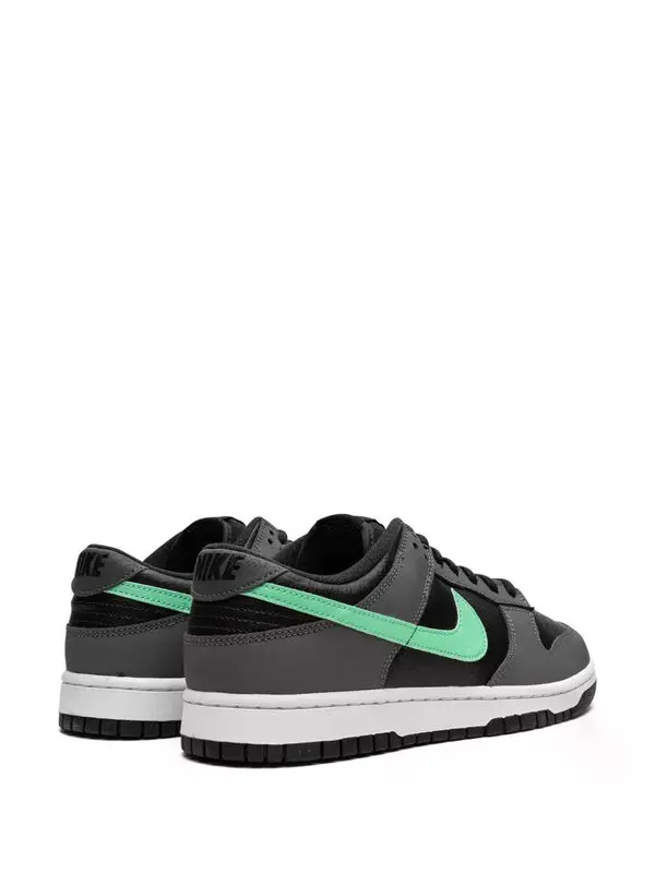 Nike Dunk Low Retro Green Glow Sneakers - Black