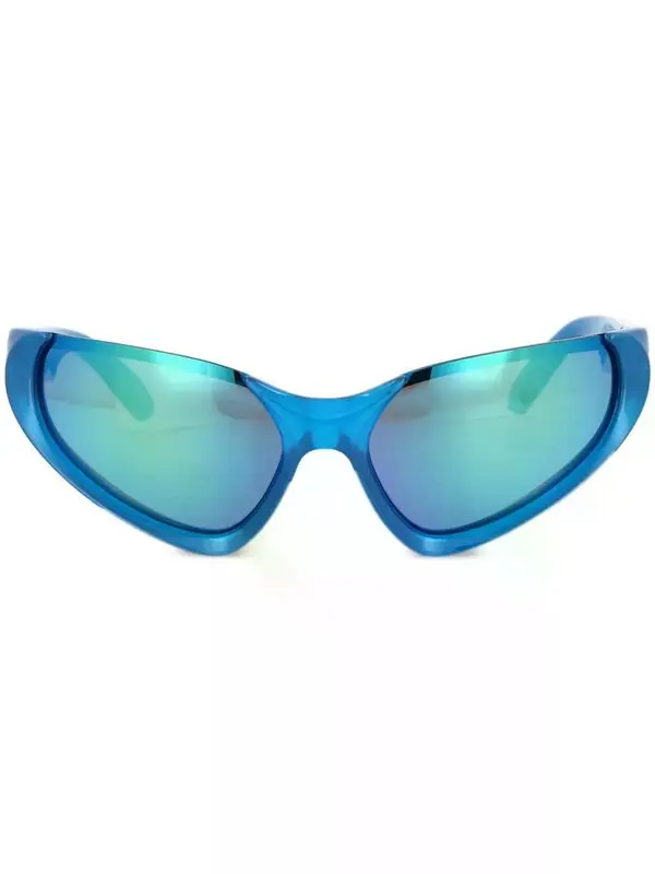 Balenciaga Xpander Cat-eye Sunglasses - Blue