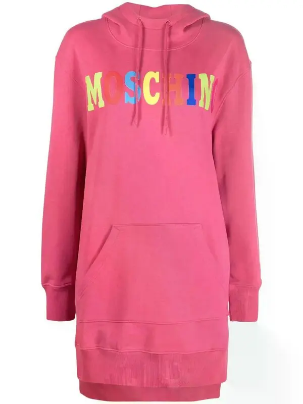Moschino Logo-print Hooded Dress