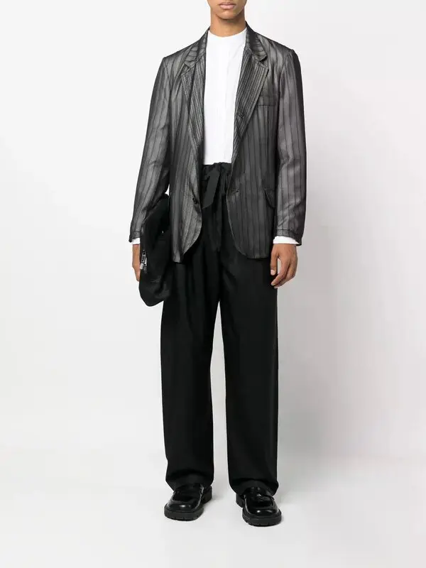 MAISON MARGIELA Silk Wide-leg Trousers