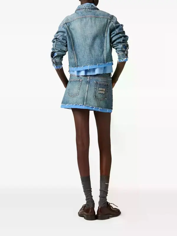 Miu Miu Denim Jacket - Blue