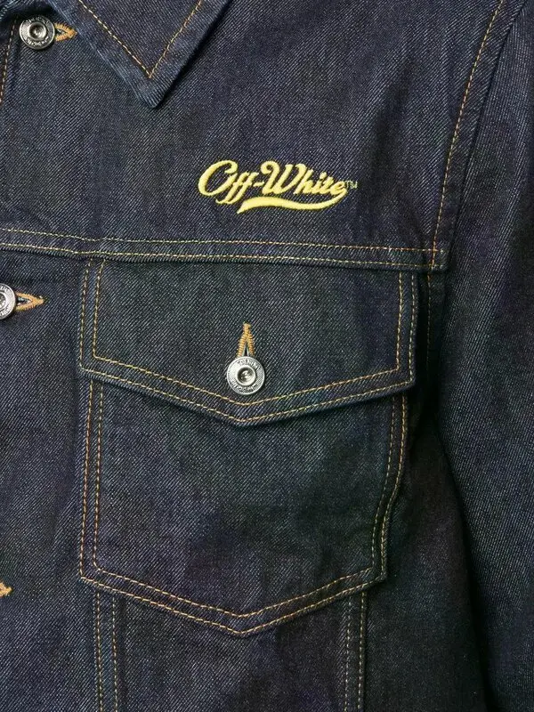 Off-White Wave Off Denim Jacket