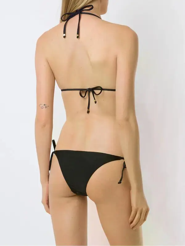 AMIR SLAMA Beaded Embroidery Bikini Set
