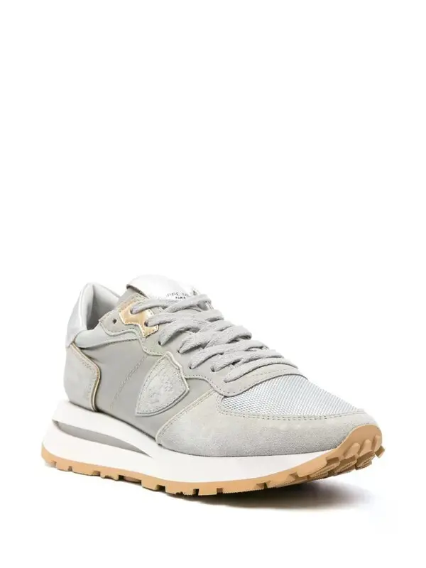Philippe Model Tropez Haute Lace-up Sneakers - Grey