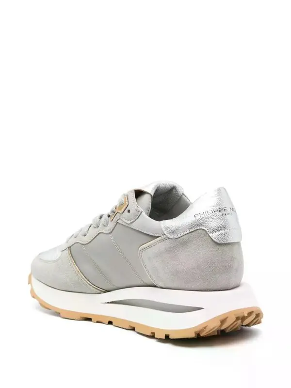 Philippe Model Tropez Haute Lace-up Sneakers - Grey
