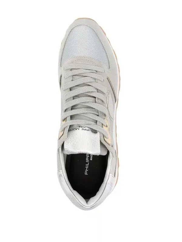 Philippe Model Tropez Haute Lace-up Sneakers - Grey
