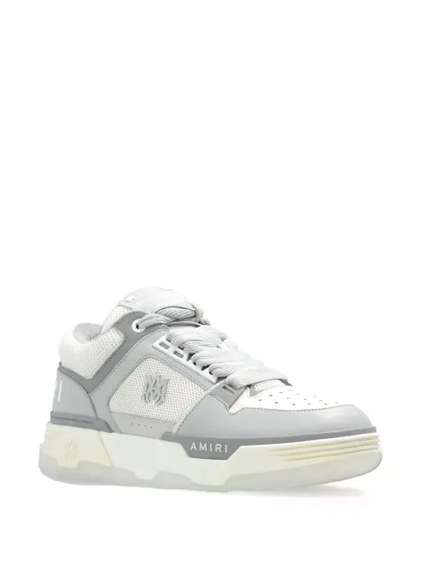 Amiri Ma-1 Panelled Leather Sneakers - Grey