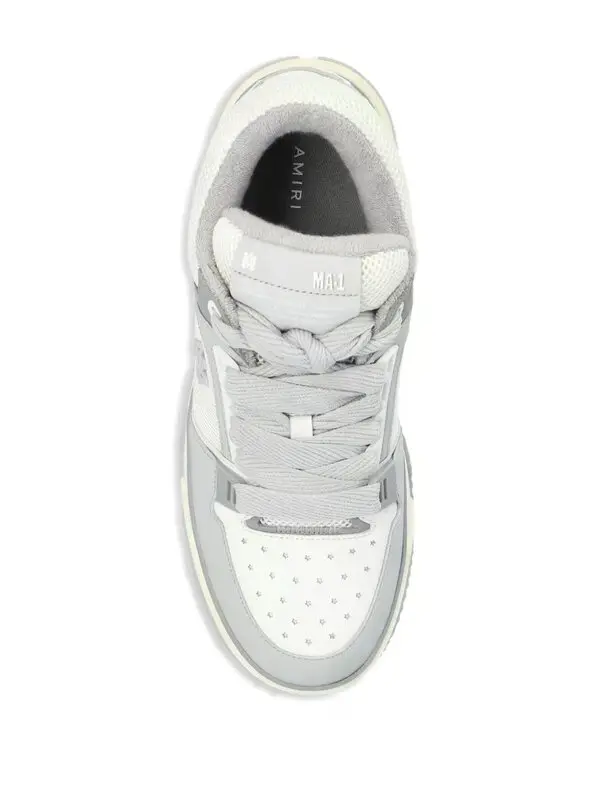 Amiri Ma-1 Panelled Leather Sneakers - Grey