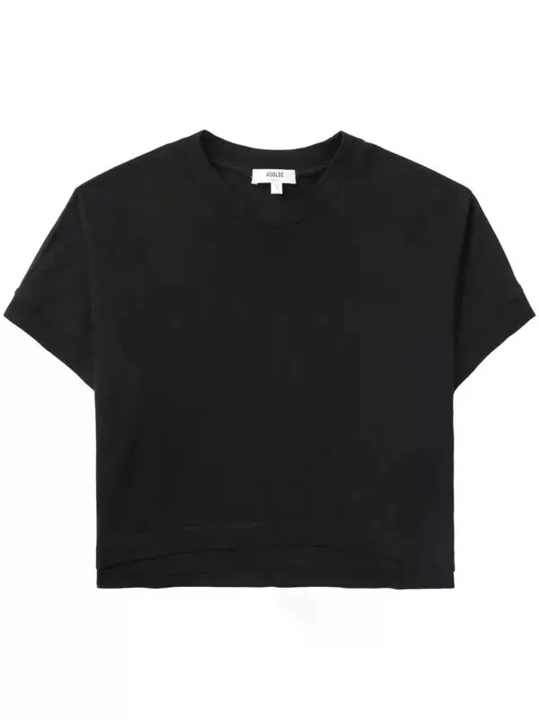 AGOLDE Cropped Cotton T-shirt