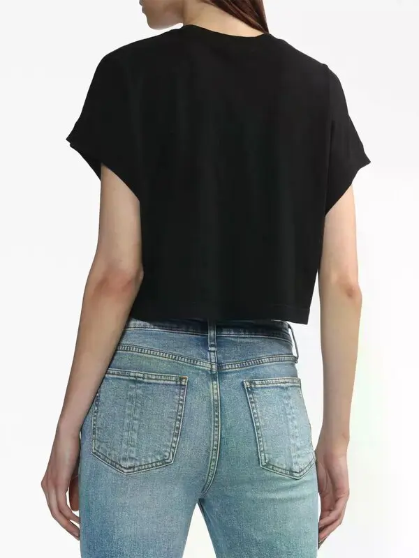 AGOLDE Cropped Cotton T-shirt