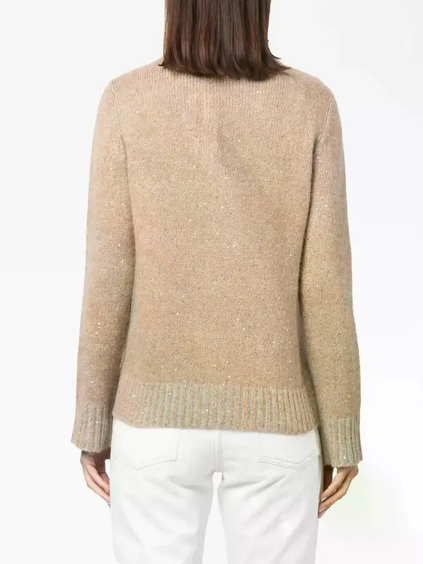 Fabiana Filippi Roll-neck Knitted Top