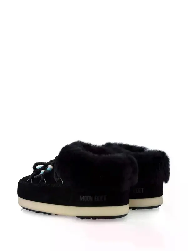 Moon Boot Bead-embellished Suede Mules