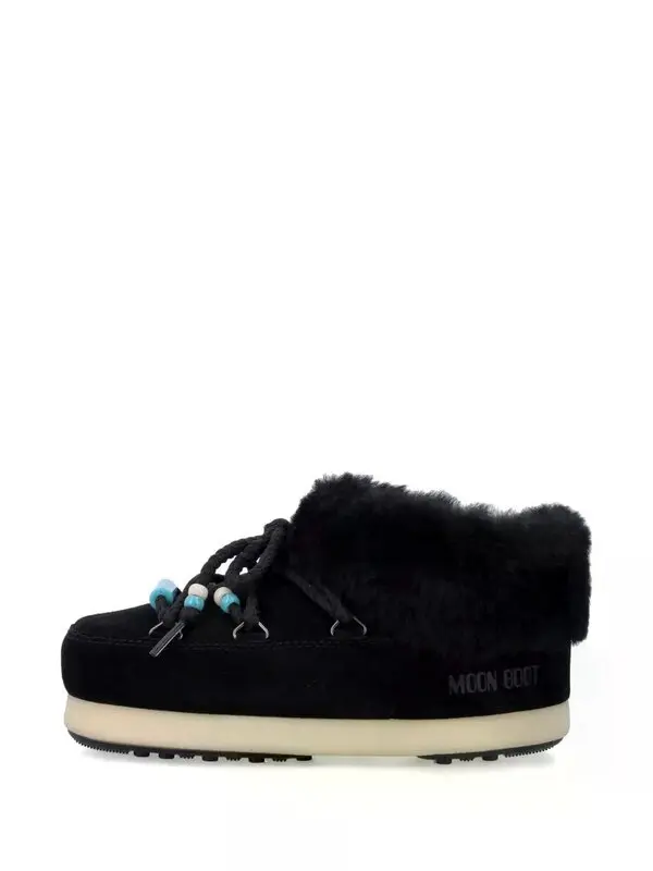 Moon Boot Bead-embellished Suede Mules