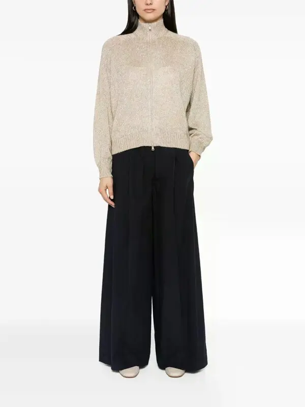 Brunello Cucinelli Poplin Wide Trousers