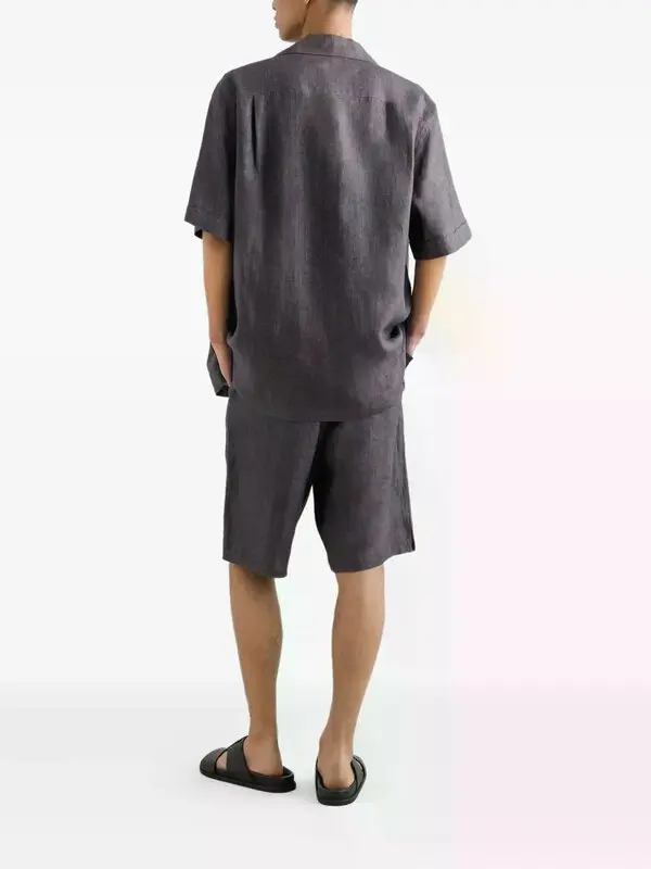 Dolce & Gabbana Linen Bermuda Shorts