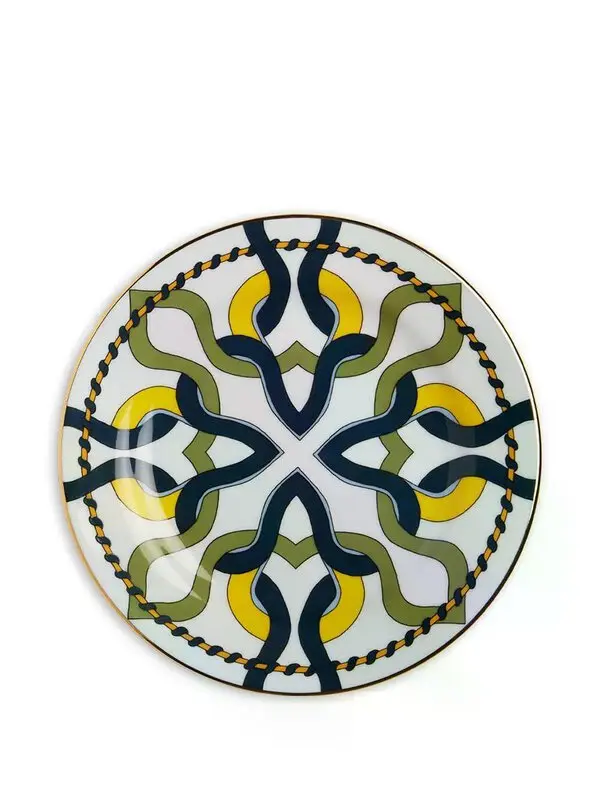 La DoubleJ Graphic-print Dessert Plates