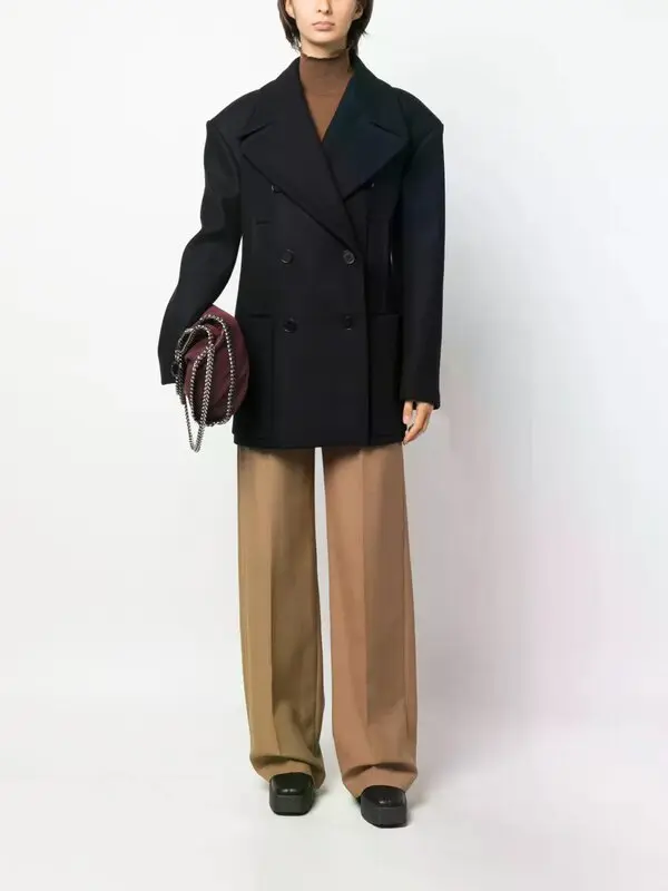 Stella McCartney Straight-leg Wool Trousers